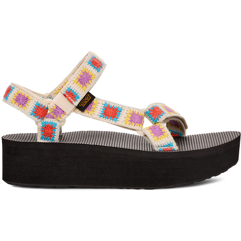Women's Teva Footwear style name Flatform Universal Crochet in color ...