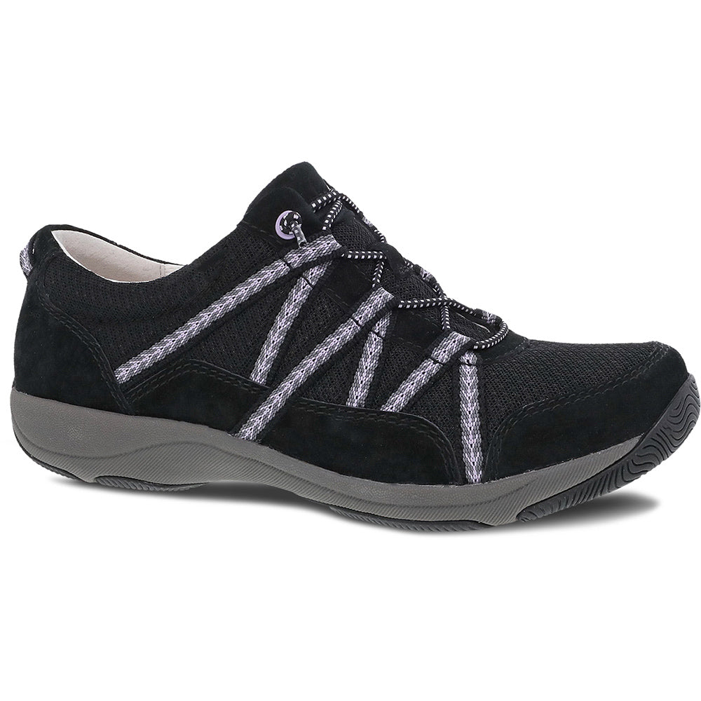 Women's Dansko Footwear style name Harlyn in color Black Suede. Sku ...