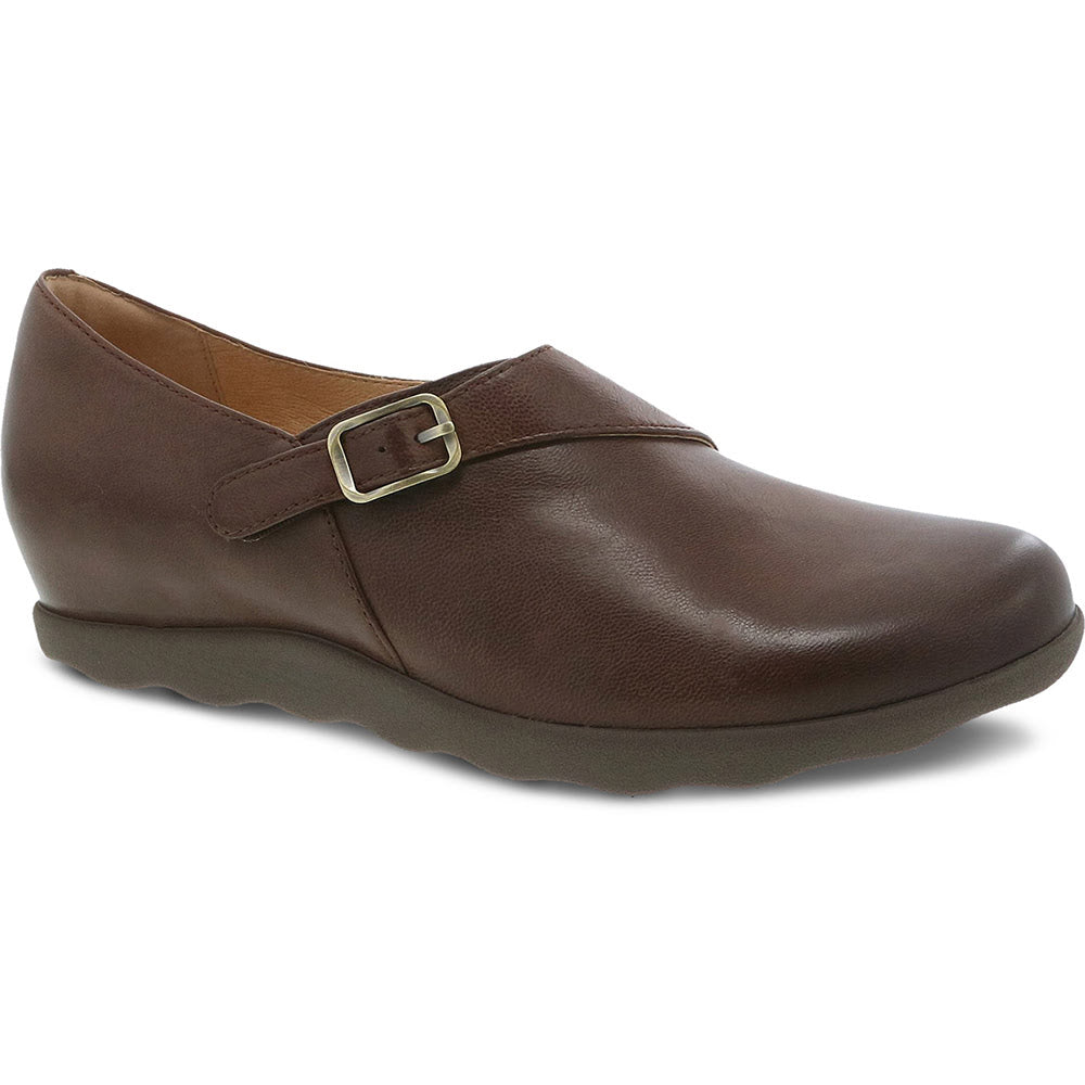 Women's Dansko style Marisa in Brown Burnished Nubuck . Sku: 6807-071600 – Footwise