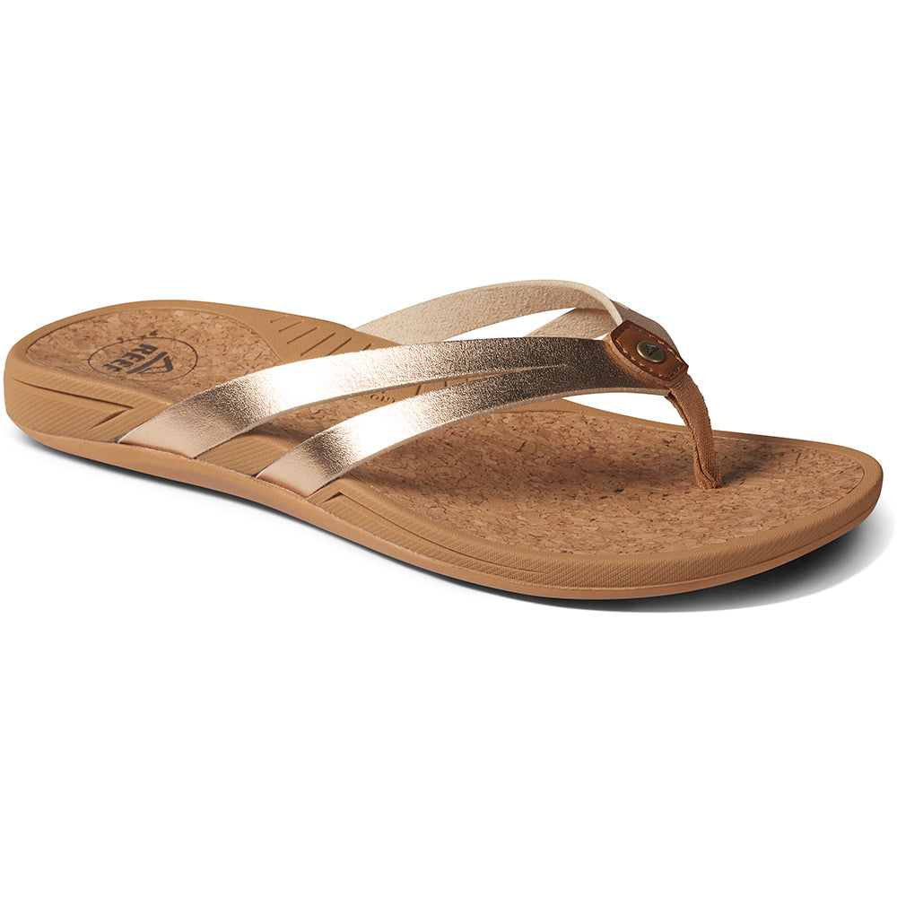 Women's Reef Footwear style name Reef Pacific Joy in color Golden Hour ...