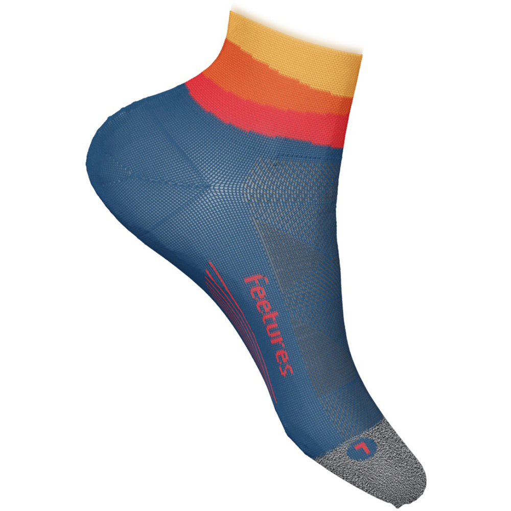 Unisex Feetures Sock style name Elite Light Cushion Quarter in color ...