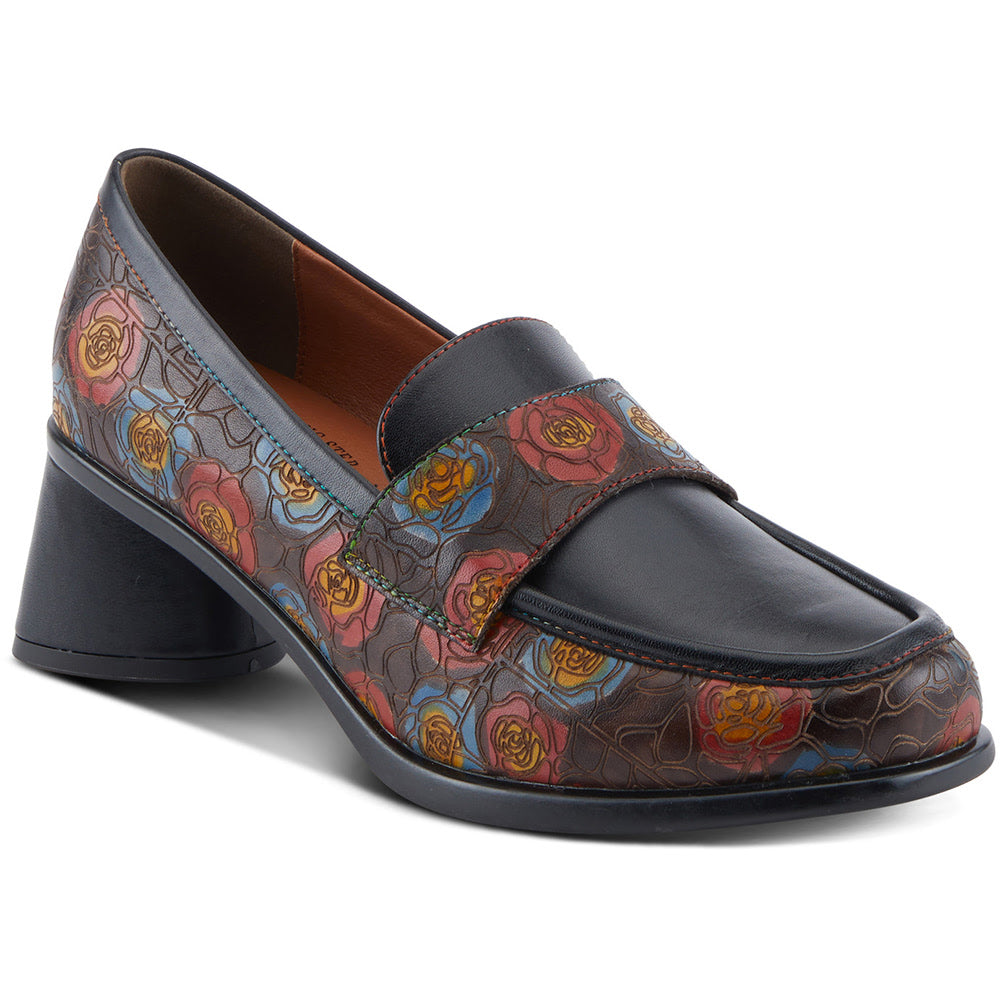 Women's L'Artiste Footwear style name Rivoire in color Black Multi. Sku ...
