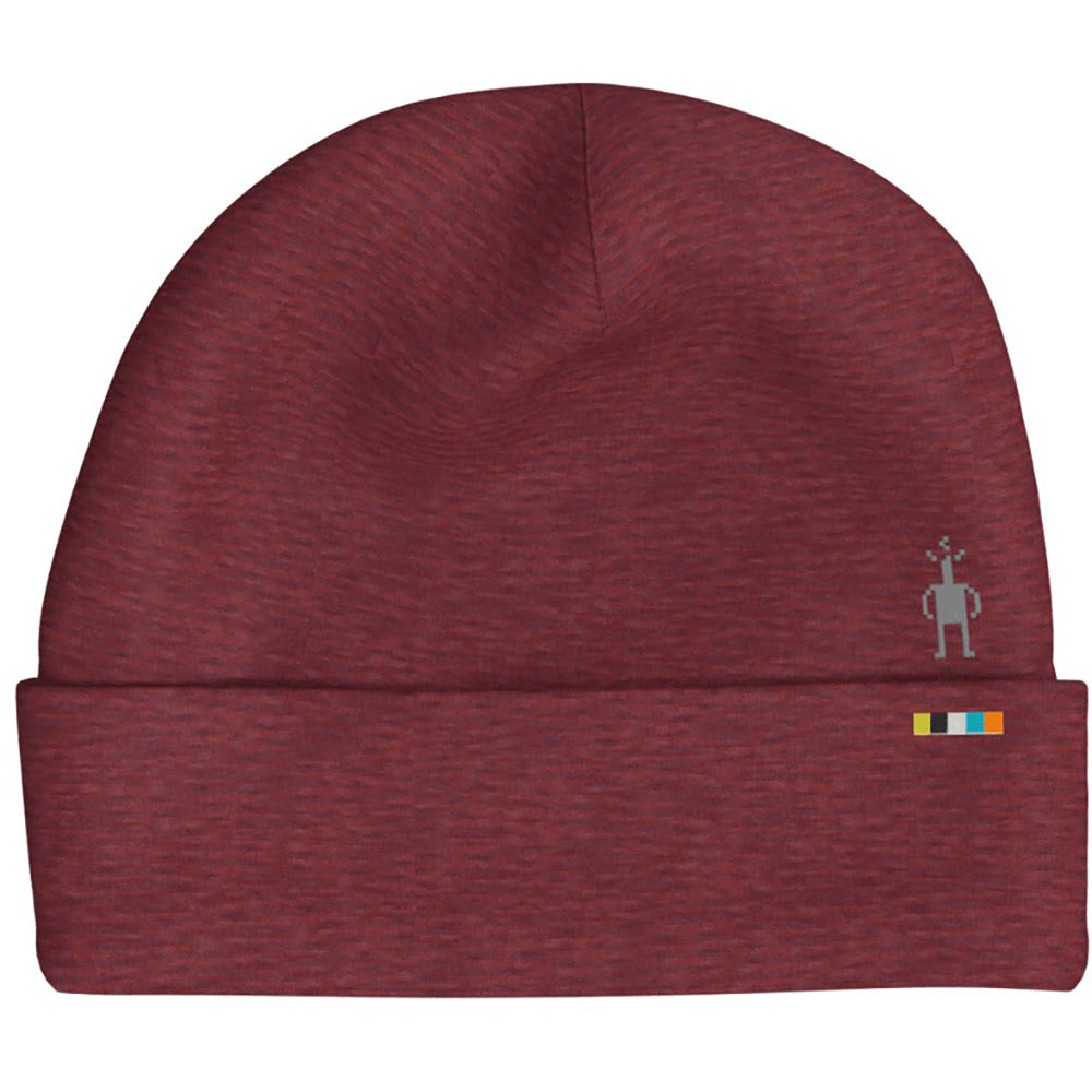 Men's Smartwool Hats style name Merino Cuffed Beanie in color Currant ...